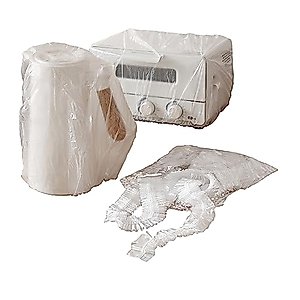 OSKOUR 30 Pieces Furniture Dust Covers with Elastic Band Dustproof Kitchen Appliance Covers for Oven Pressure Cooker Crock Pot Air Fryer Small Appliance Covers