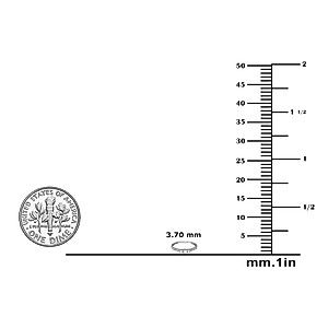 Beyond Brilliance 0.25 Carat Diamond, Prong Set 10K White Gold Round Cut Diamond Engagement Ring Natural Diamond Fine Jewelry for Women |Gift Box Included