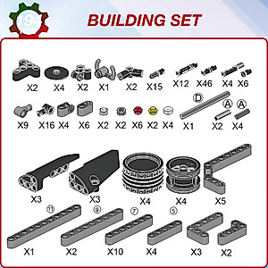 BIRANCO. STEM Building Toys for Kids 8,9-14 Year Old - Remote Control Racer Kit, Popular Girls and Boys Engineering Toy for Creative Play, Top RC Car Building Sets for Children Age 6-12