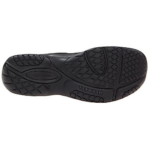 Merrell Men's Encore Gust Slip-On Shoe,Smooth Black Leather,10 M US