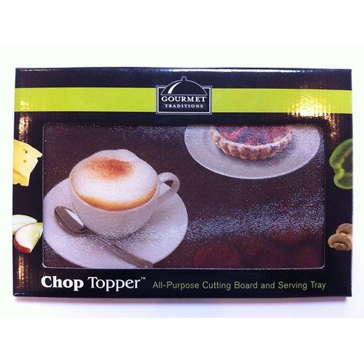 Gourmet Traditions Chop Topper All Purpose Cutting Board Serving Tray