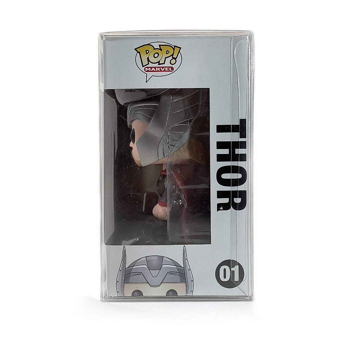 Diamond Guard 0.5 mm Premium Pop Protector for Funko 4” Inch Pop! Vinyl Collectible Figure. Real Scratch Resistant, Reinforced Edges, Crystal Clear Soft Display Case. Pack of 20 Funko Pop Protectors.