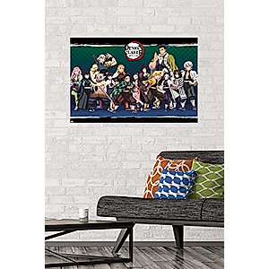 Trends International Demon Slayer - Lineup Wall Poster