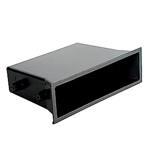 RED WOLF Car Radio Pocket Storage Select for Nissan Pathfinder/Frontier/Aramda/2004-2020, Sentra/Armada 2005-2018, Xterra 2004-2015 Stereo Single Din Storage Container Mount CD Player Dash Trim Black