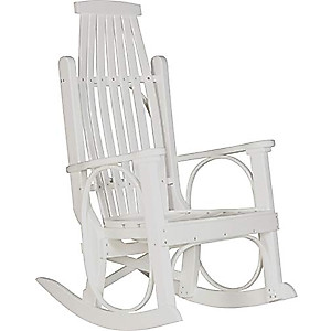 LuxCraft Grandpa's Rocker - Set of 2 - Ships Fully Assembled (White)
