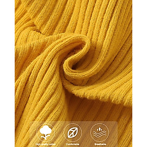 SOLOYEE 0-3 Months Baby Girl Clothes Cute Long Sleeve One Piece Infant Romper with Headband