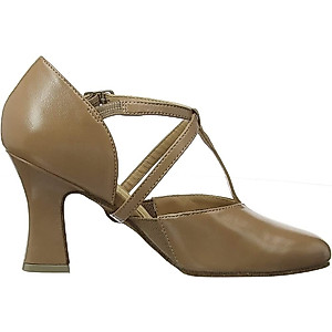 So Danca Broadway Cabaret T-Strap with 2.5" Heel Black