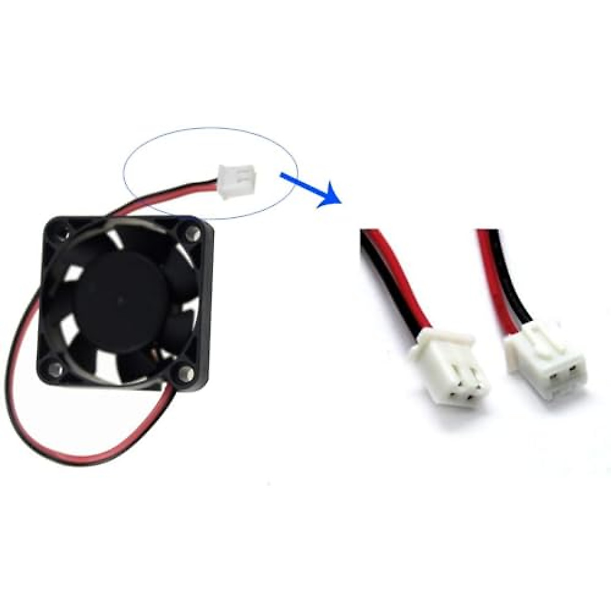 40mm x 40mm x 10mm 4010 12V 0.15A DC Brushless Ball Bearing Cooling Fan 2pin AB4010M12 UL TUV