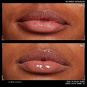 NYX PROFESSIONAL MAKEUP This Is Milky Gloss, Lip Gloss with 12 Hour Hydration, Vegan - Choco Latte Shake (Milk Chocolate)