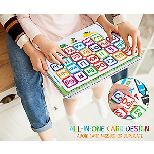 Busy Book, Montessori Toys for Toddlers, Preschool Learning Activities for Kids, Autism Educational Learning Book with 12 Themes, Sensory Toys Busy Board for Kids
