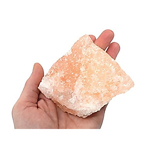 Raw Halite, Mineral Specimen - Hand Sample - Approx. 3" - Geologist Selected & Hand Processed - Great for Science Classrooms - Eisco Labs