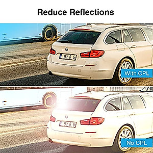 VIOFO Circular Polarizing Lens CPL Filter for Use with A119MINI, A129 Duo, A129 Plus Duo, A129 Pro Duo, A129 IR, A119 V3, A119