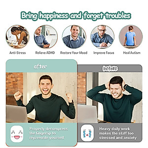 550pcs Magnetic Balls Fidget Toy for Adults, Gravels Ferrite Putty Magnet Toys Gift Stress Relief Desk Toys for Office