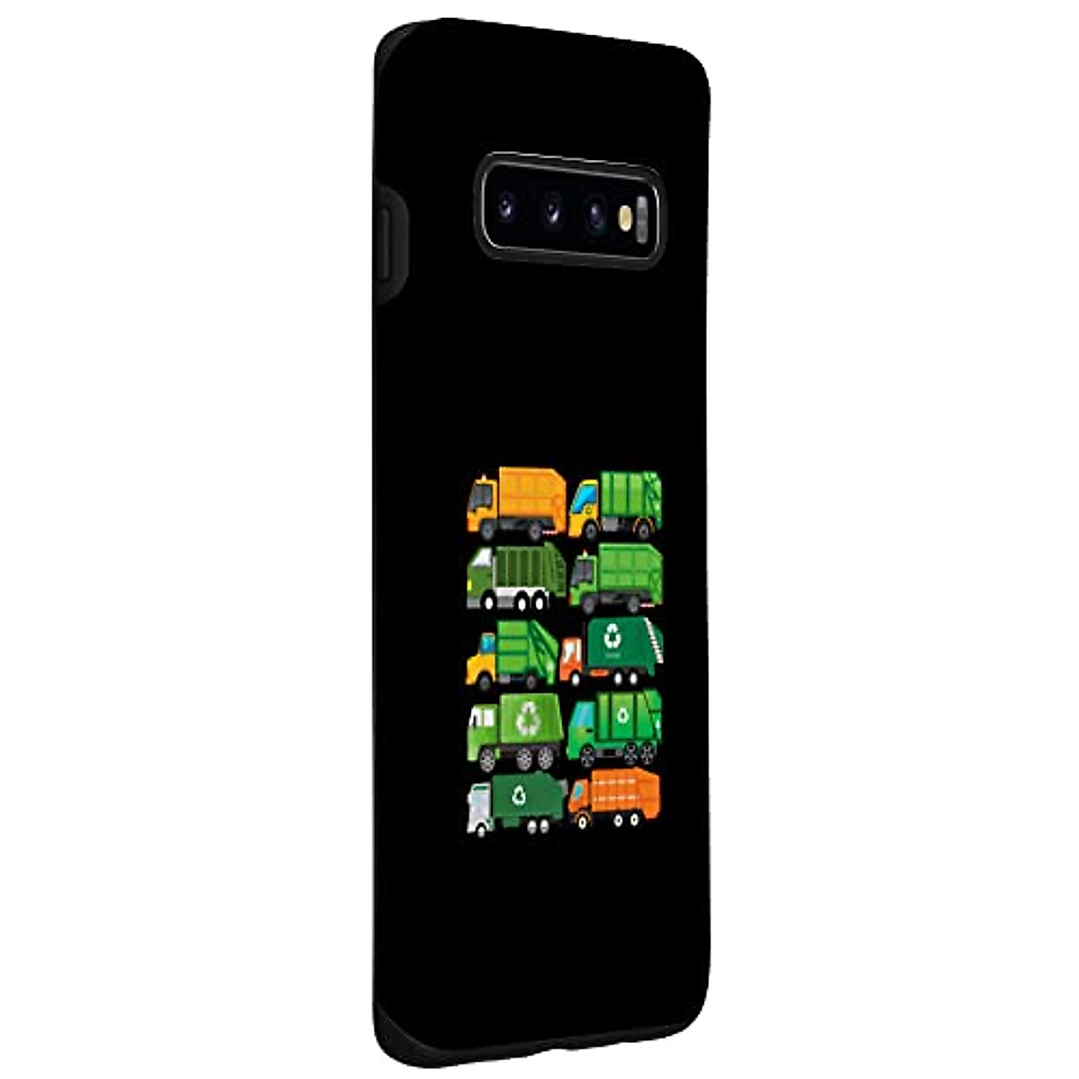 Galaxy S10 Garbage Truck Recycling Day Trash Waste Separation Birthday Case