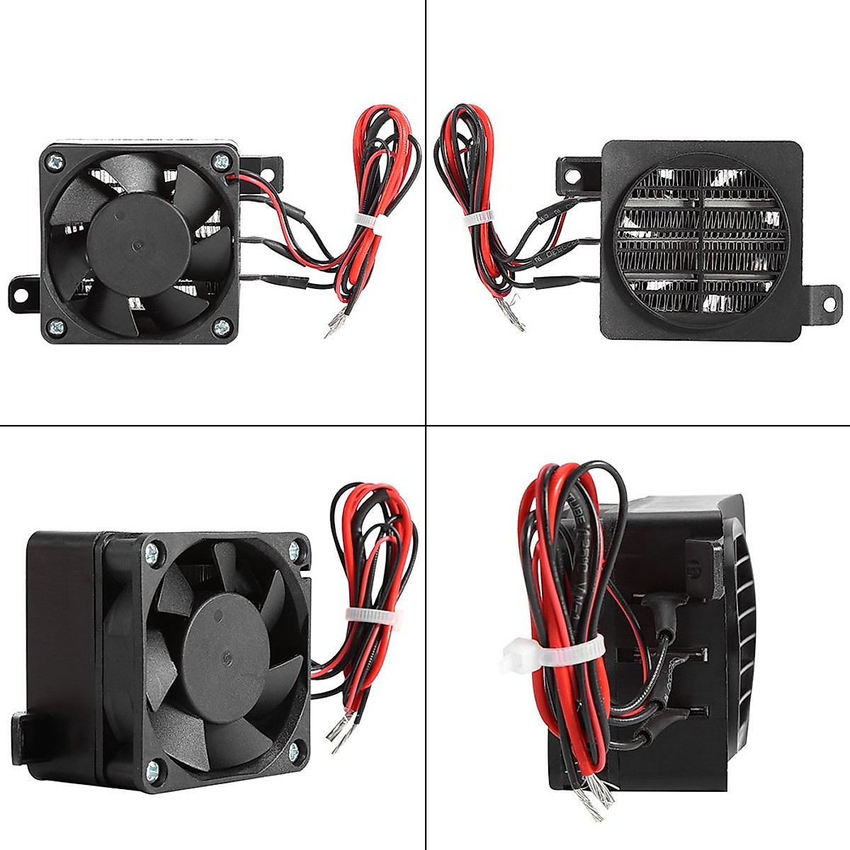 Constant Temperature PTC Electric Fan Heater for Car Small Space Heating Incubator(12V 150W)