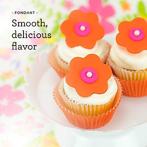 Satin Ice White Fondant, Vanilla, 4.4 Ounces