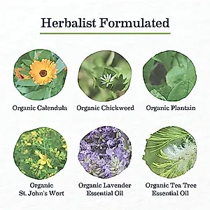 Earth Mama Organic Diaper Balm Multipurpose Baby Ointment | EWG Verified, Petroleum & Fragrance Free with Calendula for Sensitive Skin, 2-Fluid Ounce (2-Pack)