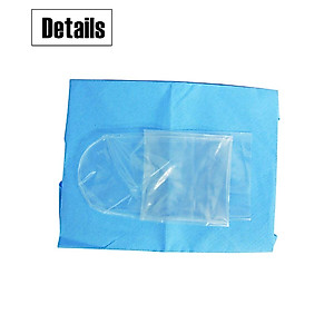 Ultrasound Probe Cover - Transducer Cover Latex-Free Disposable Clear, 6" x 35", Individual Packaging (100 PCS)