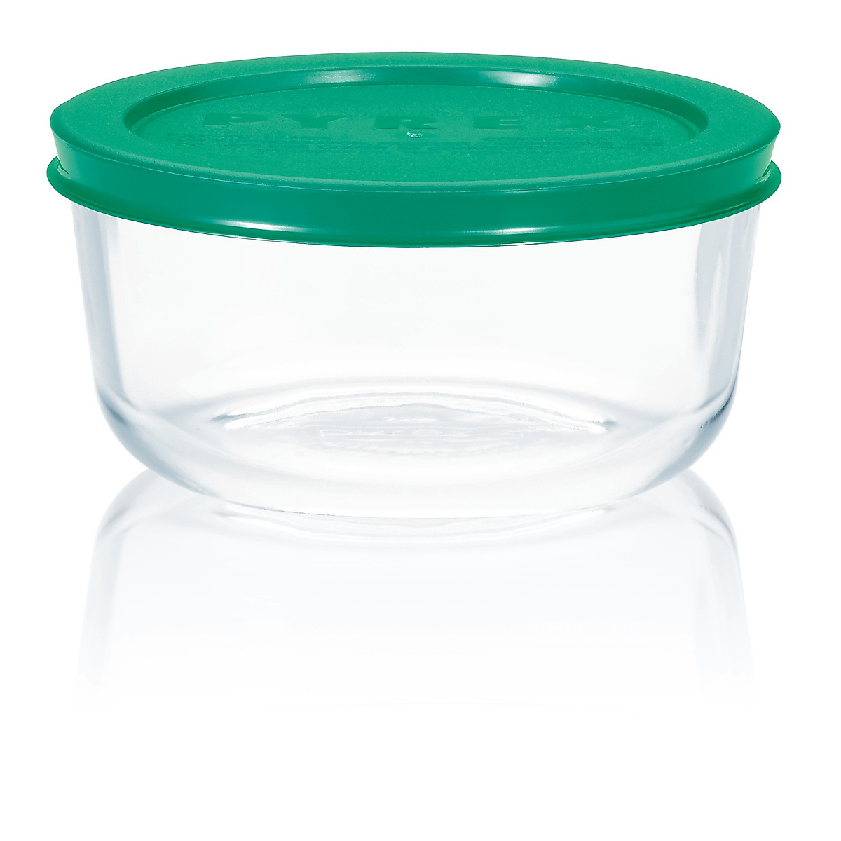Pyrex 1110141 18pc Glass Food Storage with Multi-colored Lids