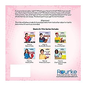 Step By Step Projects: How to Bake a Cake—Children's Cookbook With Instructions, Tips, and Tools for Making a Cake, Grades K-3 (24 pgs)