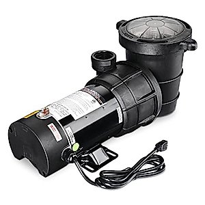 Yescom 1.5 HP Above Ground Swimming Pool Spa Water Pump Outdoor Strainer Max. Flow 4980GPH Motor w/ETL CSA Certificate
