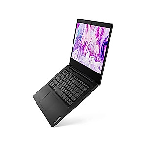 Lenovo 2020 IdeaPad 3 14.0" HD LED Non-Touchscreen Laptop PC, Intel Pentium Gold 6405U Dual Core Processor, 4GB DDR4 RAM, 128GB SSD, HDMI, Webcam, WiFi, Bluetooth 5, Windows 10 S, Black