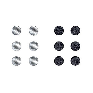 4mm Headphone Filters Dustproof for Earphone Filter Earphone Protective Filters Compatible with Urbeats Beatsx (6 Pairs) (4.0mmAB, Silver/Black)
