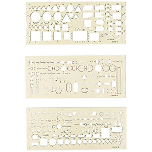 Koh-I-Noor- Set of 3 Electro Templates