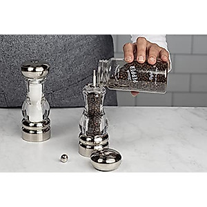 Olde Thompson Del Norte Peppermill and Salt Shaker Set