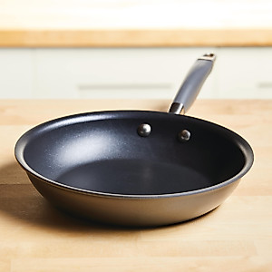 Anolon Advanced Home Hard Anodized Nonstick Frying Pan/Skillet, 10.25 Inch - Moonstone