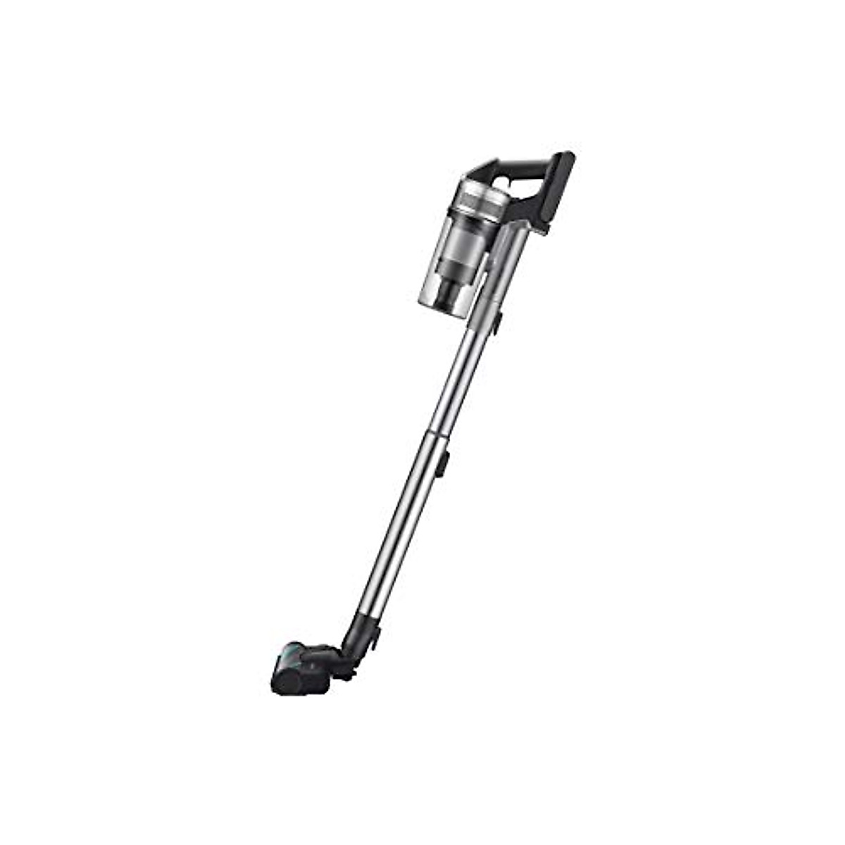 Samsung Jet 90 Cordless Stick Vacuum Long Lasting Battery and 200 Air Watt Suction Power, Complete with Telescopic Pipe, Titan Silver