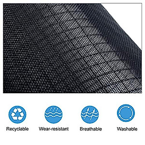 Mesh Garbage Bag Sulimy Plastic Bag Holder Dispensers 2pcs Folding Hanging Storage Bag Trash bags Holder Organizer Recycling Grocery Pocket Containers with 2 Hooks for Home and Kitchen Black