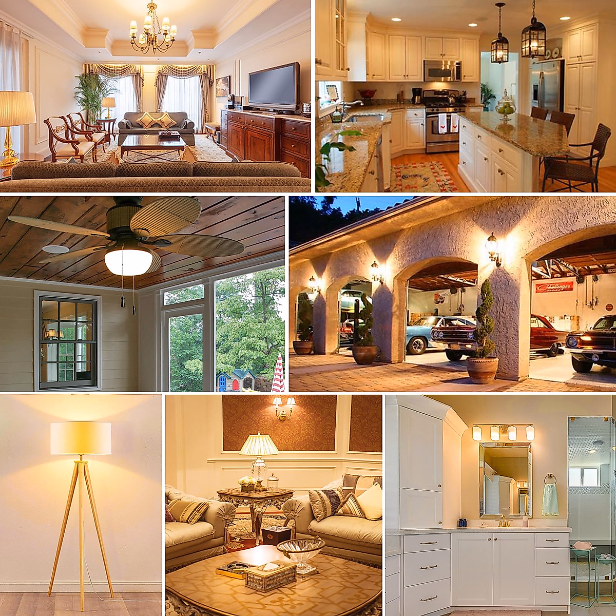 Lacnooe E11 LED Bulb Dimmable,JDE11 120V 75W Halogen Candelabra Bulbs Equivalent,T3 T4 Mini Base JD E11 Bulb,3000K Warm White,7W 750LM E11 for Ceiling Fans,Chandeliers,Cabinet Lighting,5 Pack