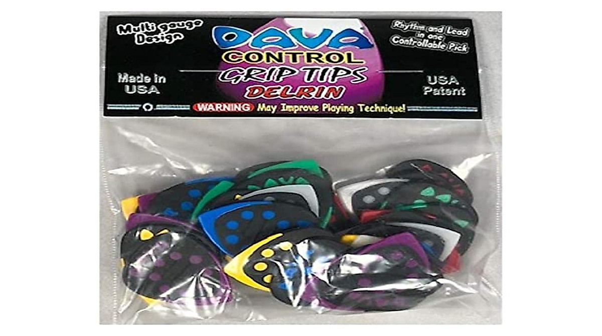 Dava Grip Tip Delrin Refill Bag - Versatile Guitar Picks