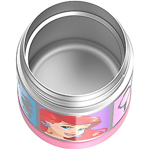 THERMOS FUNTAINER 10 Ounce Stainless Steel Kids Food Jar, Disney Princesses