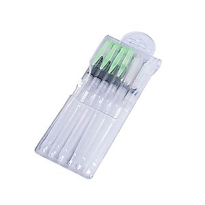 VILLCASE 6pcs Paint Brushes Set Markers Paint Set Watercolor Paint Pens Water Brush Pen Painting Marker Pens Water Coloring Brush Pen Water Soluble Colored Pencils Ink Pen Nib