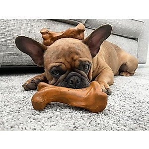 Nylabone Flavor Frenzy Strong Chew Toy Dog Toy Meatloaf & Gravy Medium/Wolf (1 Count)