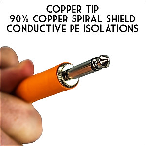 ChromaCast Surf Green 20-Feet Pro Series Instrument Cable, Straight (CC-PSCBLSS-20SGR)