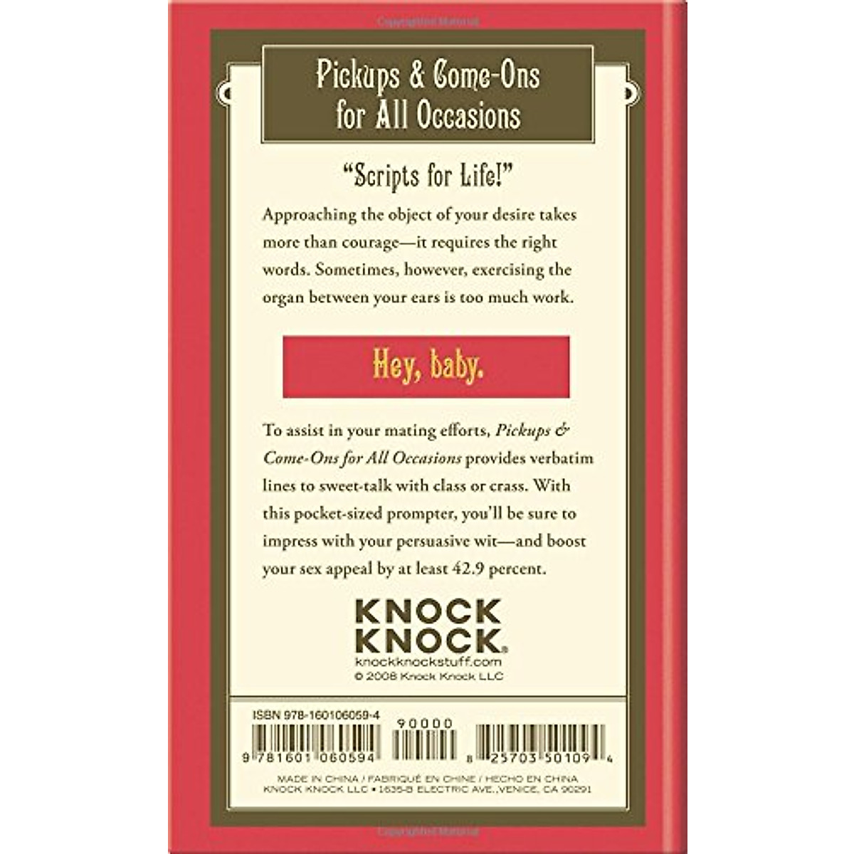 Pickups and Come-Ons for All Occasions (Lfao)