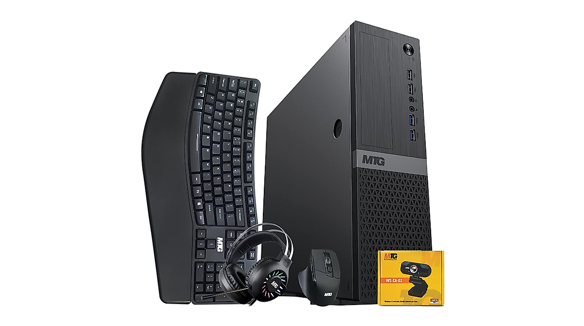 MTG Aurora Desktop PC - Intel i7, 8GB RAM, RGB Headset