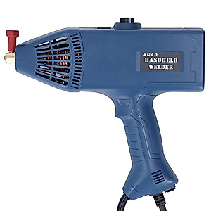 Portable Electric Welding Machine, One Button Free Adjustment Handheld Small Welder HD Backlight Display Welding Gun with Welding Nozzle and Storage Bag for Stainless Steel, Alloy Steel(US Plug 110V)