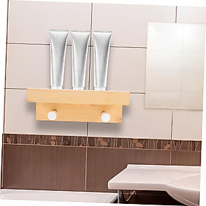 HOLIDYOYO Household Floating Shelf Macrame Shelf Wall Hanging Key Holder for Wall Simple Wall Shelf Wall Mounted Shelf Kitchen Wall Rack Household Wall Shelf Wall Floating Shelves