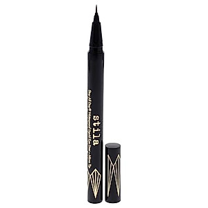 Stila Stay All Day Waterproof Liquid Eye Liner Micro Tip - Intense Black - 0.016 Oz Eyeliner