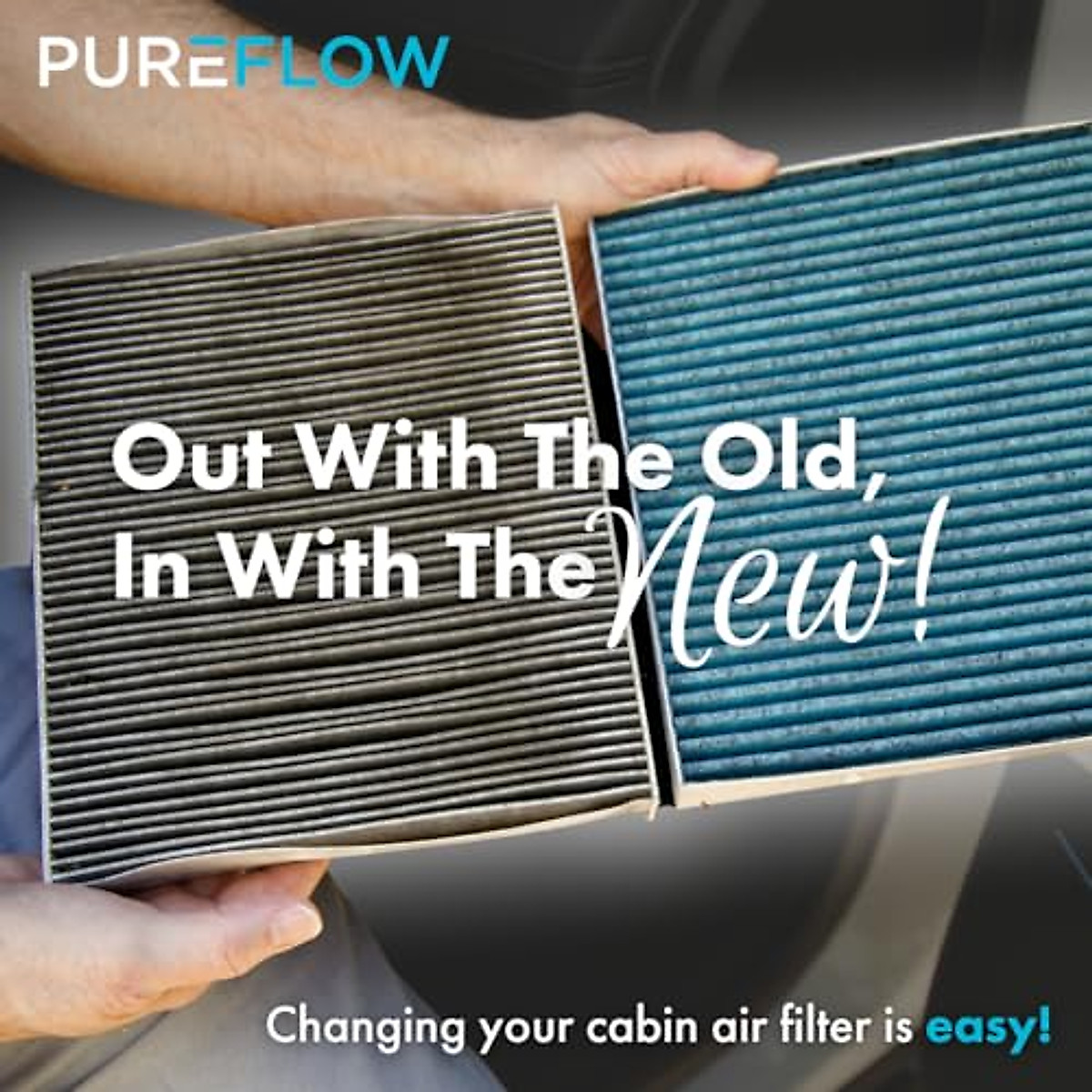 Pureflow Cabin Air Filter PC5840X | Fits 2016 Volvo S60 Cross Country, 2015-13 XC70, 2014 XC90