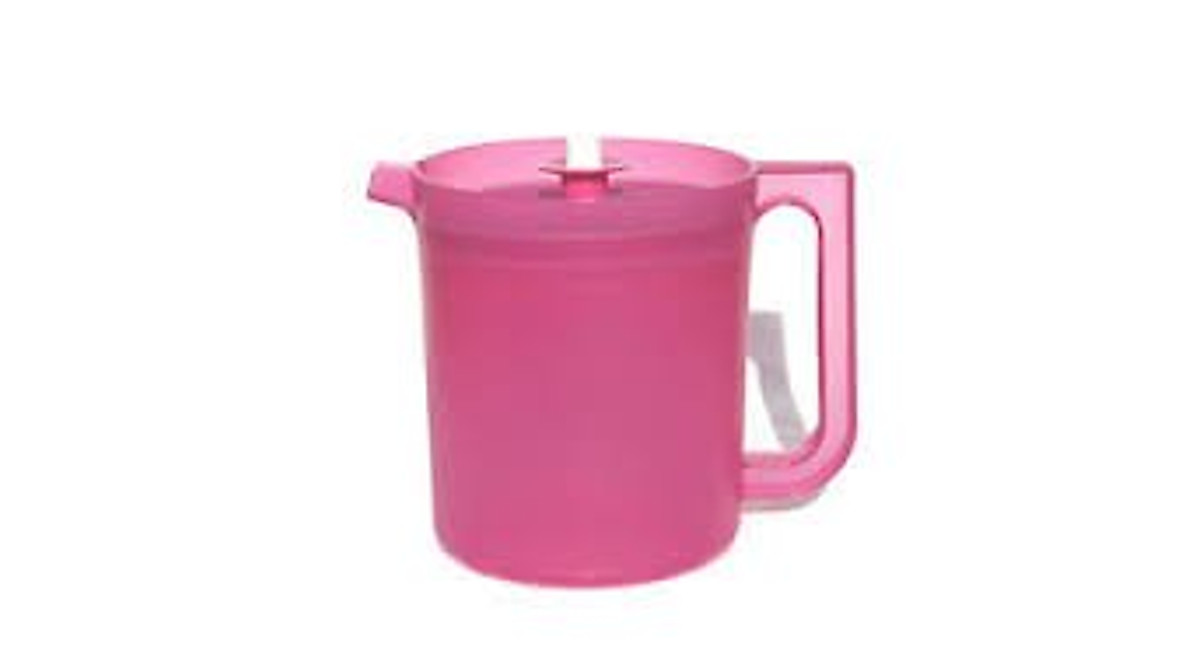 Tupperware Classic Sheer Pitcher - 1.75qt in Hot Pink