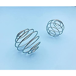 QINGWEICH 5PCS Mixing Ball,Blender Ball,Plastic Blending Bottle Balls for Sports Drink Protein Shaker Cup Bottle Mixers,Stainless Steel Shaker Ball Wire Whisk Shaker Mixer Bottle Cup