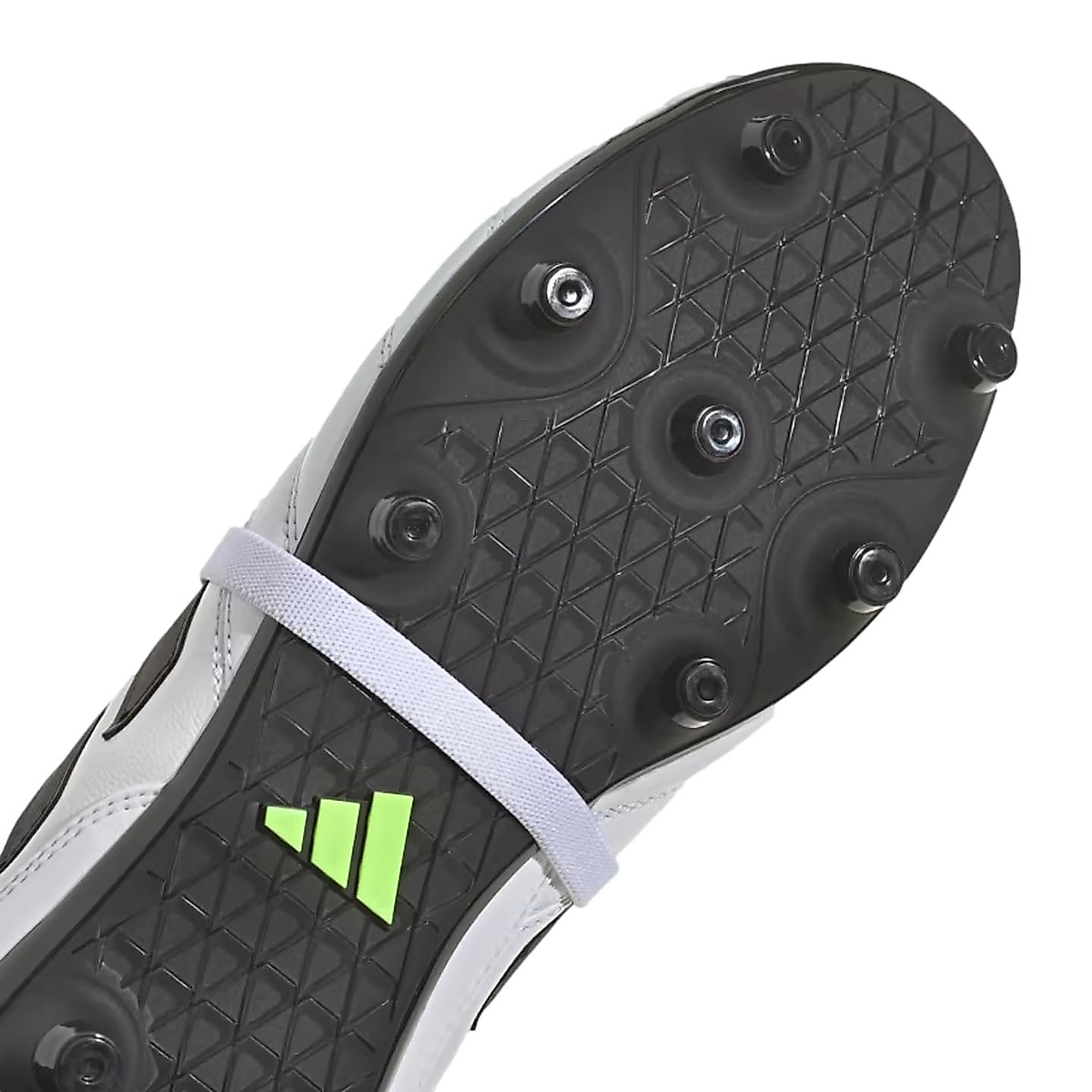 adidas Unisex Copa Gloro Firm Ground Sneaker, Cloud White/Core Black/Lucid Lemon