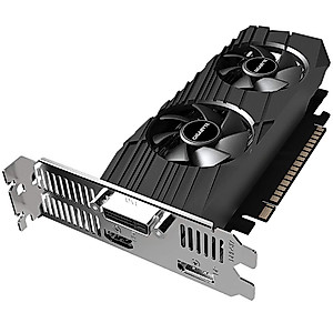 Gigabyte GeForce GTX 1650 OC Low Profile 4G Graphics Card, 2X Windforce Fans, 4GB 128-Bit GDDR5, Gv-N1650OC-4GL Video Card