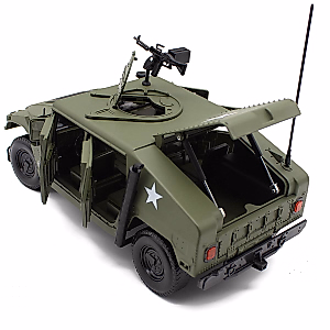 fisca 1/18 Scale Model Car Metal Diecast Military Armored Vehicle Battlefield Truck
