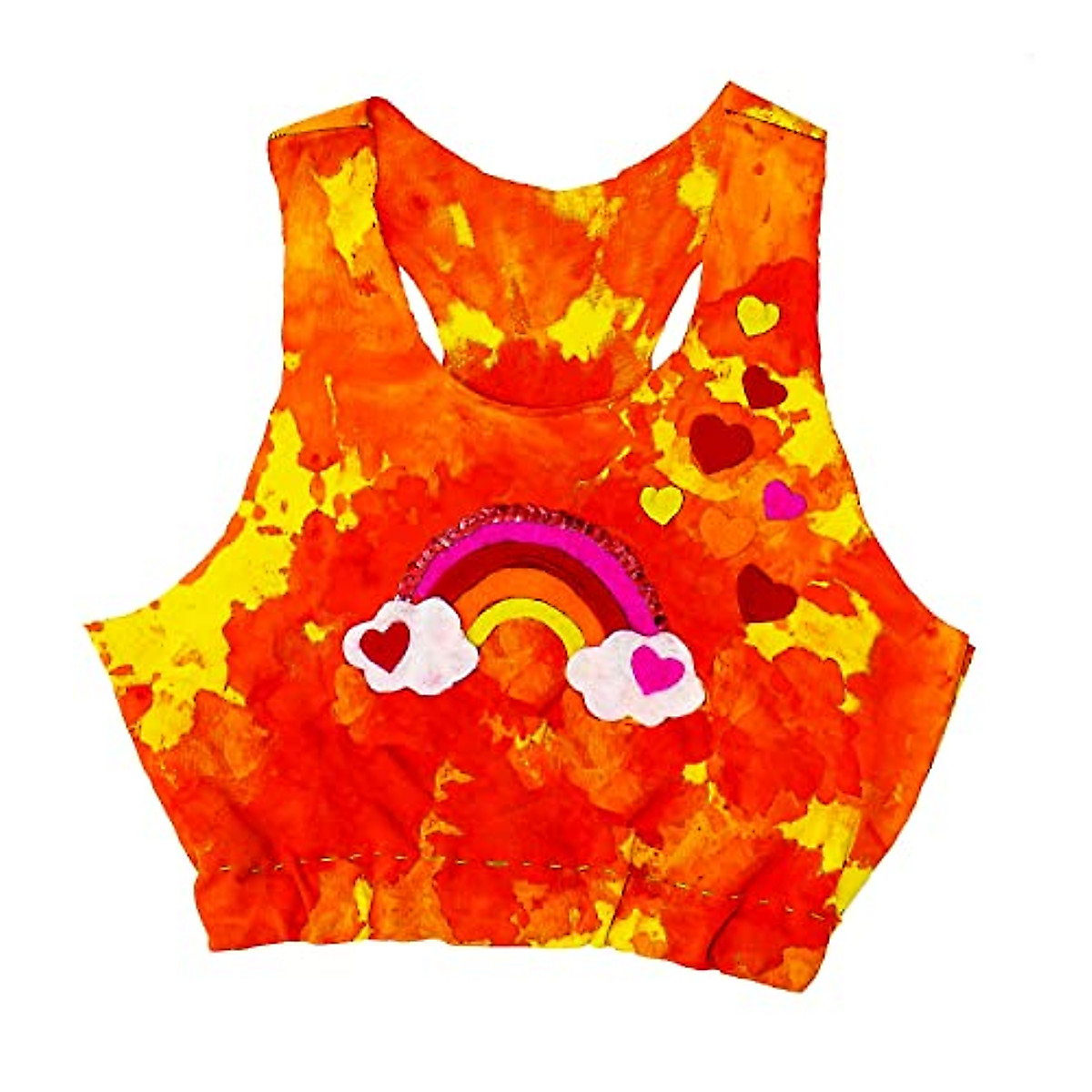 Rainbow Tank Top- Design Your own Personalized Rainbow Tank top with a DIY Arts & Crafts kit! Suited for Kids Aged 7-8 and for Group Activities.